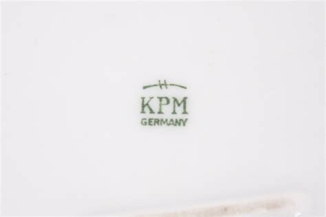 Zestaw Porcelany Obiadowej Marki KPM Niemcy
