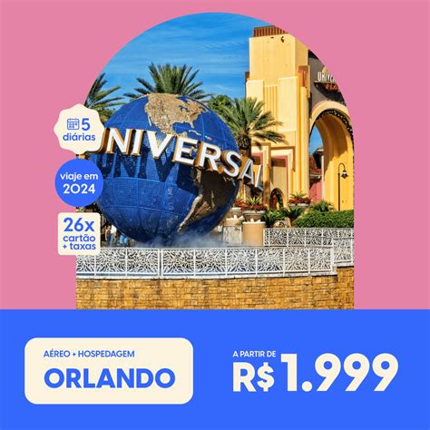 Pacote de Viagem Orlando 2024 a partir de 1999 reais Aéreo