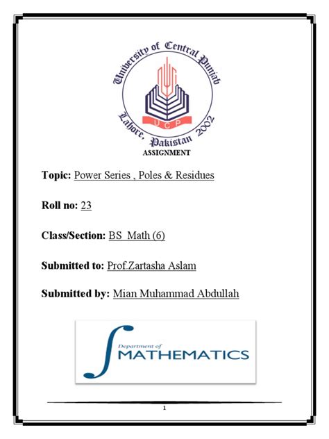 complex analysis pdf power series complex analysis