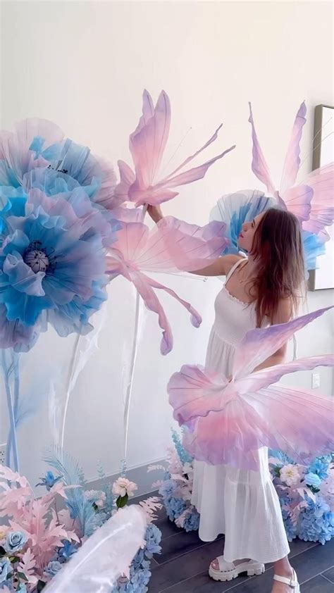 Giant Organza Flower With Lights Tutorial Already On My Youtube Lets