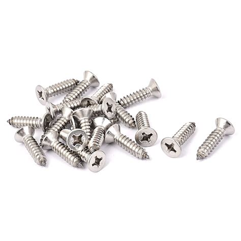 Piezas Tornillo Autorroscante M X Mm Cruz Con Cabeza Avellanada