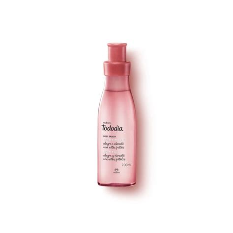 Body Splash Tododia Macadamia Natura Ml Luxtor Pe