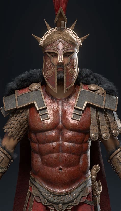 Spartan War Hero Assassins Creed Odysseyfanart By Mohamed Shalanthis Is One Of The