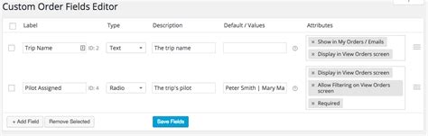 WooCommerce Admin Custom Order Fields Documentation WooCommerce