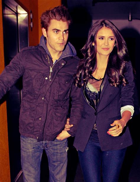 Paul Nina Paul Wesley And Nina Dobrev Photo 30775403 Fanpop
