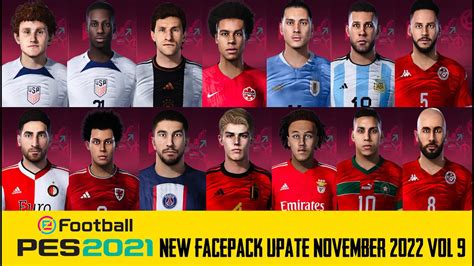 Pes New Facepack Upate November Vol Youtube