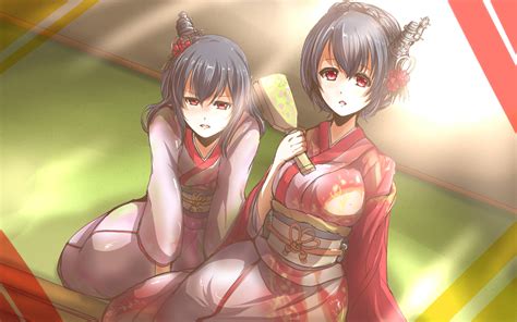 Fondos de pantalla Anime Chicas anime Colección Kantai Yamashiro