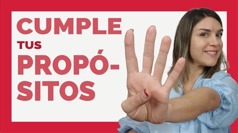 Mis 4 PASOS para lograr PROPÓSITOS DE AÑO NUEVO Consejos para