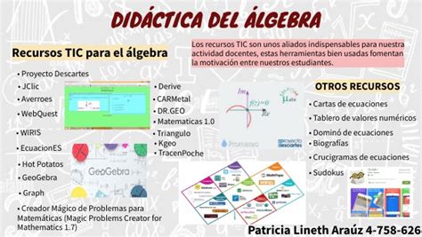 Infograf A Did Ctica Del Lgebra