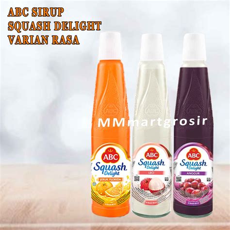 Jual Sirup ABC Squash Delight Sirup 450ml Shopee Indonesia