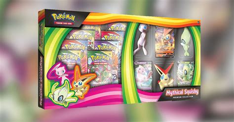 Toys Hobbies Pokemon TCG 2021 Mythical Squishy Premium Collection