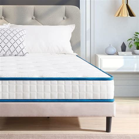Hybride Matelas 180x200 Ressort Ensachés Mousse Mémoire de Forme