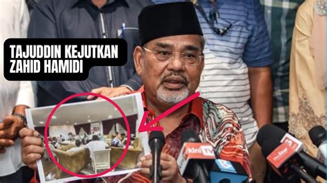 LEPAS UMNO GANTUNG TAJUDDIN AKHIRNYA DIA UMUM KEPUTUSAN BUAT ZAHID