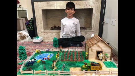 Maquete Fazenda Zona Rural 3º ano YouTube