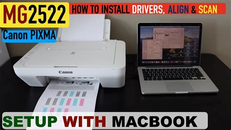 Canon Pixma MG2522 Setup Using MacBook Install Drivers Print