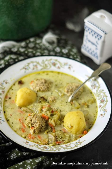 Zupa jarzynowa z klopsikami Bernika mój kulinarny pamiętnik