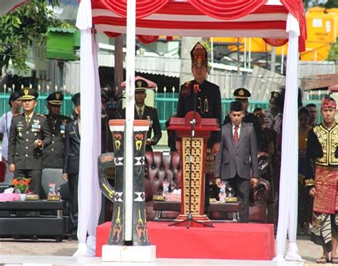 Pj Sekda Papua Tengah Pimpin Upacara Hari Lahir Pancasila 2023