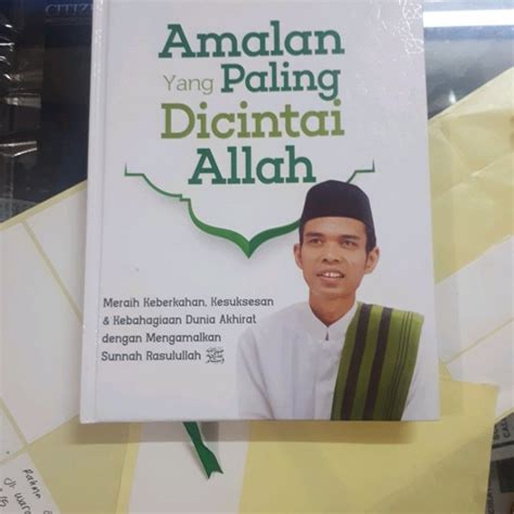 Jual Ust Abdul Somad Amalan Yang Paling Di Cintai Allah Di Lapak