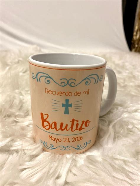 Taza de bautismo tazas personalizadas tazas personalizadas Etsy México