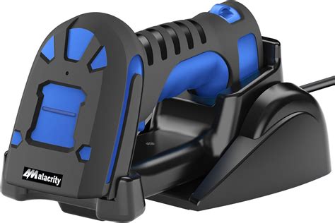 Alacrity Upgraded 2D Industrial Barcode Scanner With Wireless Charging