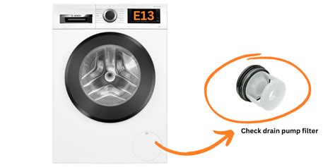 How To Fix The E13 Error Code On A Bosch Washing Machine