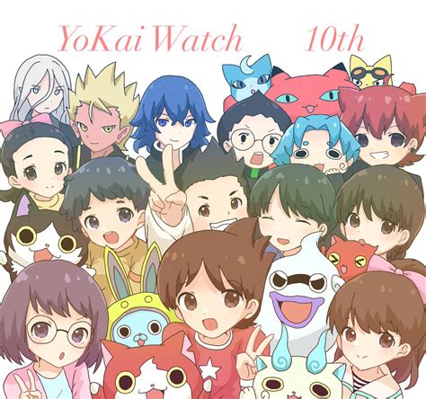 ろの on Twitter RT mi kokamo 妖怪10周年おめでとう 妖怪ウォッチ10周年 妖怪ウォッチ 今までもこれ