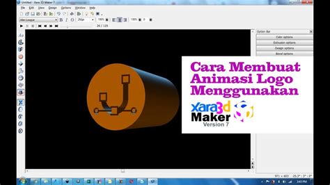 Cara Membuat Animasi Logo 3D Menggunakan Xara 3D Maker 7 YouTube