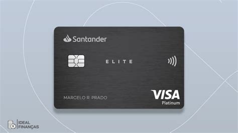 Cartão Santander Elite Platinum benefícios Ideal Finanças