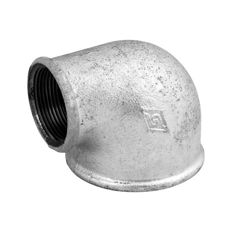 Joelho Cotovelo 90º Galvanizado Redução 3 4 X 1 2 Kit 3pçs