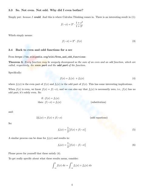 free printable even and odd functions worksheets