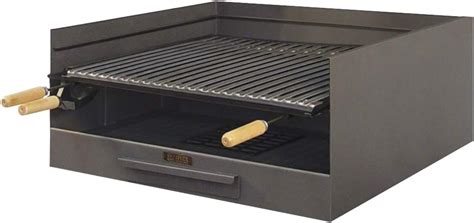 Imex El Zorro Cajón para Barbacoa con Parrilla de INOX 61 x 40 x 33 cm