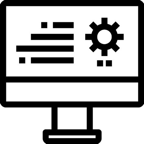 Computer Monitor Vector Svg Icon Svg Repo