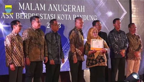 23 ASN Pemkot Bandung Raih Penghargaan ASN Berprestasi Tahun 2023 Ini