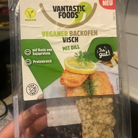 Vantastic Foods Veganer Backofen Visch Mit Dill Review Abillion