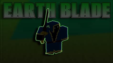How To Get Earth Blade Voxlblade YouTube