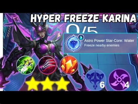MAGIC CHESS HYPER FREEZE KARINA CRAZY COMEBACK 2 HP BROWN 3 SKILL