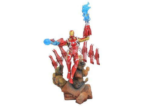 628309 DIAMOND SELECT MARVEL GALLERY AVENGERS 3 IRON MAN MK50 STATUE