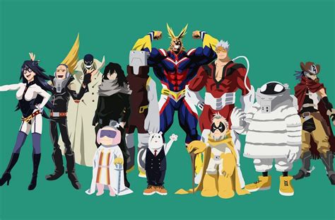 My Hero Academia nhân vật gồm những ai có năng lực gì