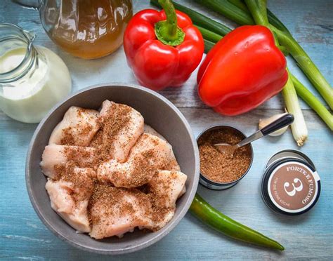 Paprika Sahne Hähnchen Rezept Kochen aus Liebe