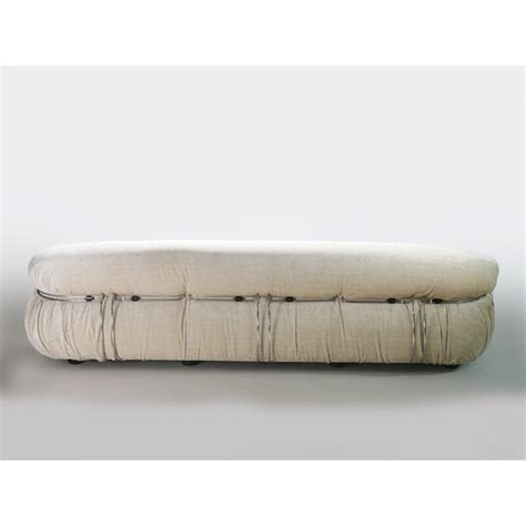 Beige Soriana Sofa By Tobia Afra Scarpa For Cassina 1960s