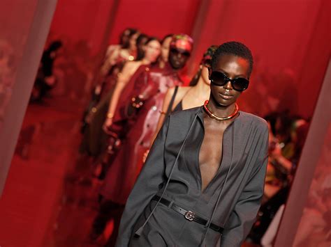 The Gucci Spring Summer 2025 Show Freezes Time