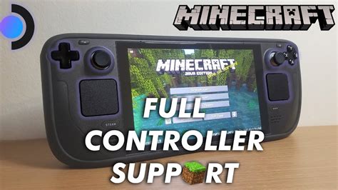 How To Get Full DECK Controls On JAVA Steam Deck Minecraft Java