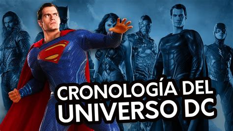 Cronología COMPLETA del DCEU Explicando el Universo Extendido de Dc
