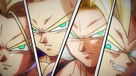 Goku And Gohan Vs Vegeta And Trunks