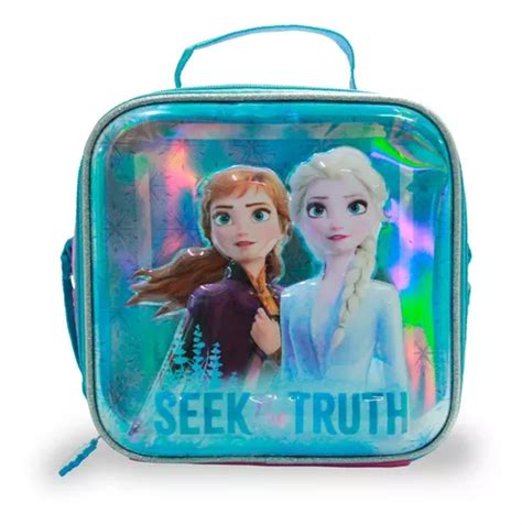 Mochila Lonchera Original Disney Frozen De Tela Térmica Meses sin interés