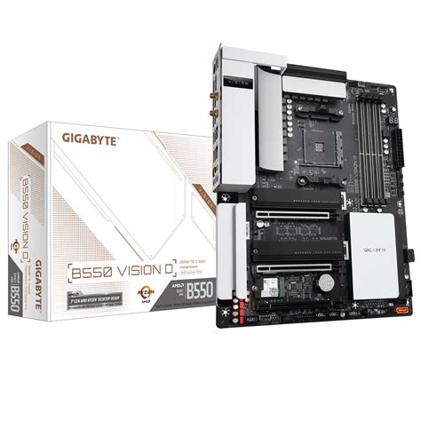 Motherboard Gigabyte B550 Vision D AMD Ryzen AM4 ATX Toko Komputer