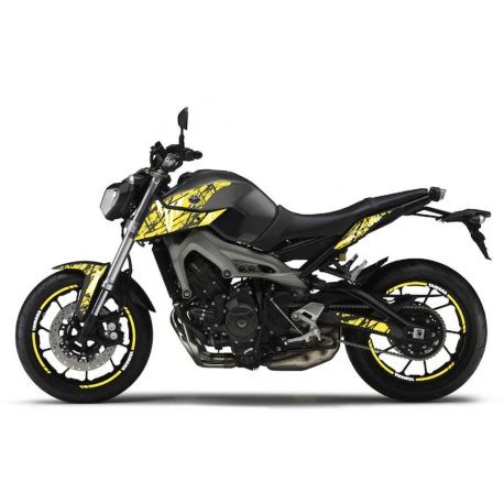 Personnaliser votre moto YAMAHA MT 09 grâce aux kit déco moto en vente
