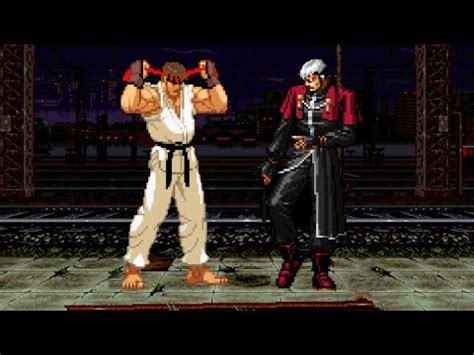 Kof Mugen Master God Ryu Vs Goenitz Youtube