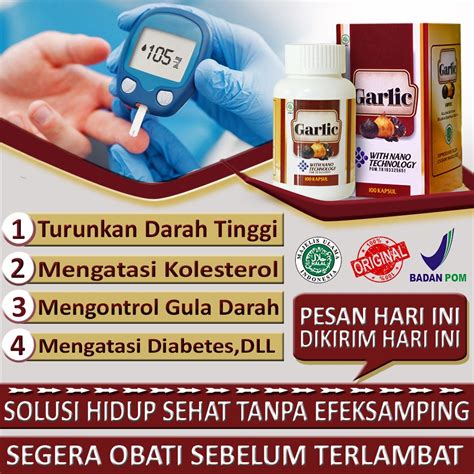 Jual Obat Diabetes Herbal Gula Kering Luka Basah Darah Tinggi