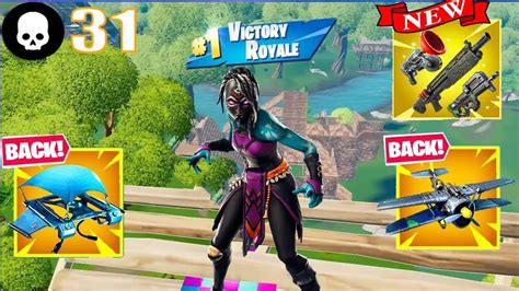 Elimination Solo Vs Squads Wins Full Gameplay Zero Build Fortnite